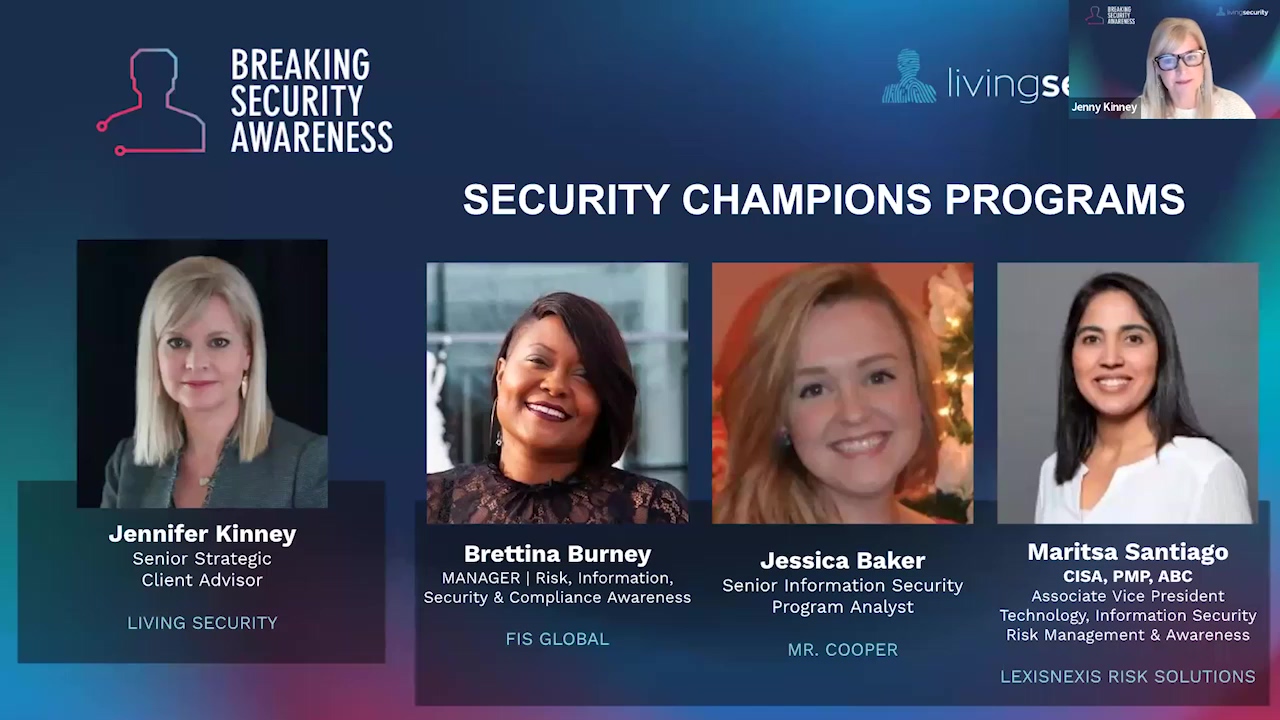 Webinar Series: Building a Successful Security Champions Program